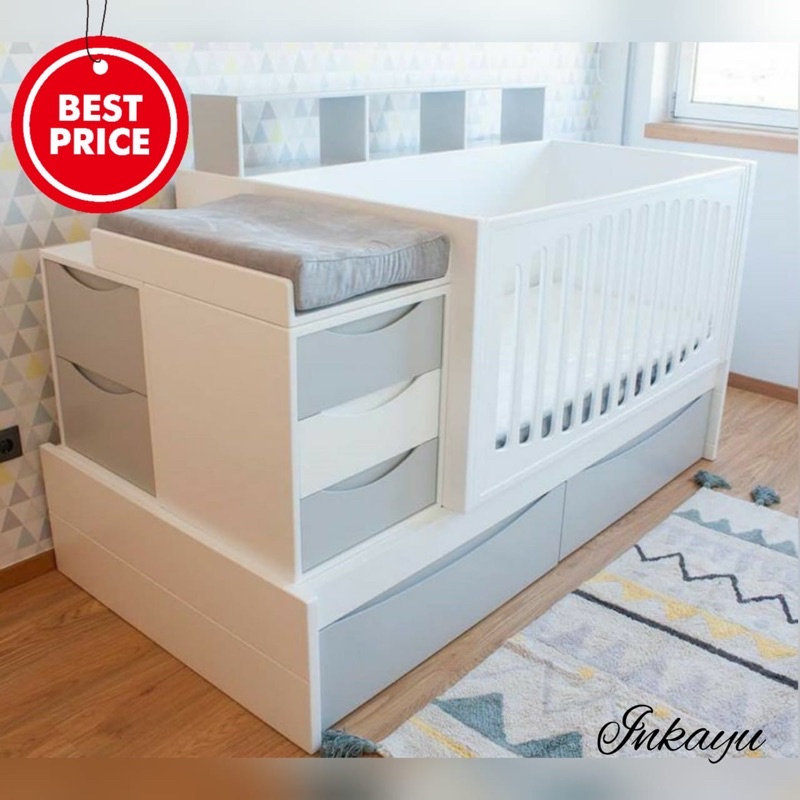 Jual BOX BAYI MINIMALIS MODERN FINISHING DUCO || BOX BAYI MINIMALIS ...