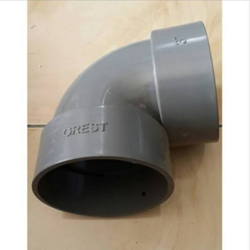 Jual knie knee sambungan belok pipa paralon pvc 3" biasa voscar | Shopee Indonesia