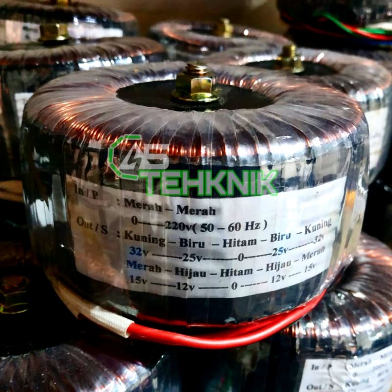Jual TRAFO TEROID DONAT 5A CT 32V-25V | Shopee Indonesia