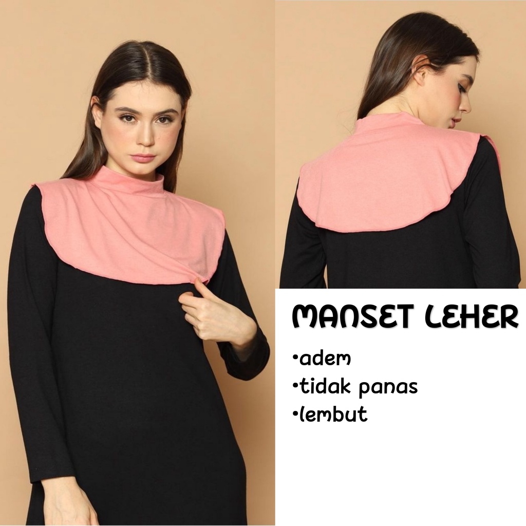 Jual Manset Inner Leher Polos Wanita Bahan Spandek Rayon Premium ...