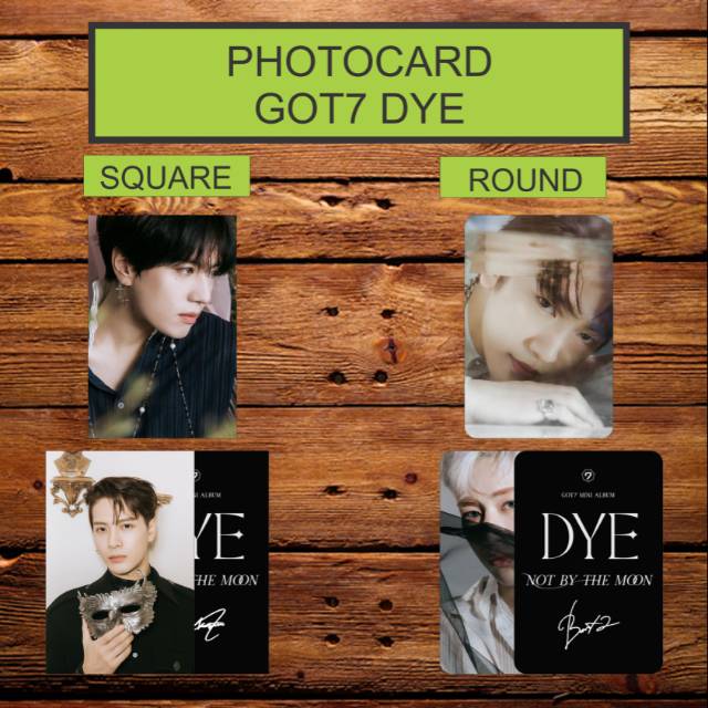 Jual PHOTOCARD GOT7 DYE MINI ALBUM | Shopee Indonesia