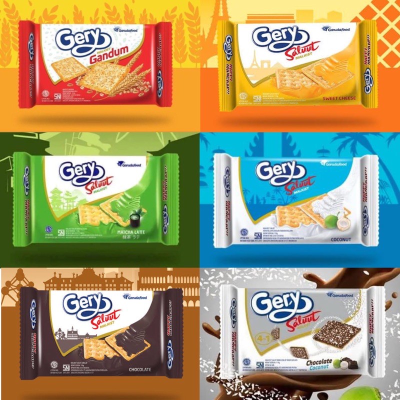 Jual Gery Saluut Malkist 80 Gr 110gr Shopee Indonesia
