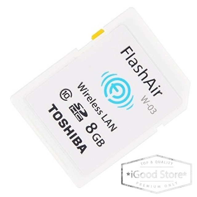 Jual Toshiba Flash Air Wireless SD Card Class 10 | Shopee Indonesia