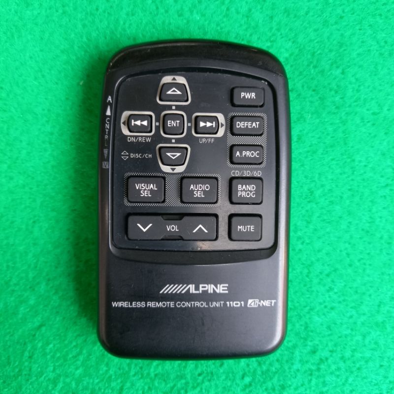Jual Remote ALPINE Head Unit Tape Mobil Original Asli . | Shopee Indonesia