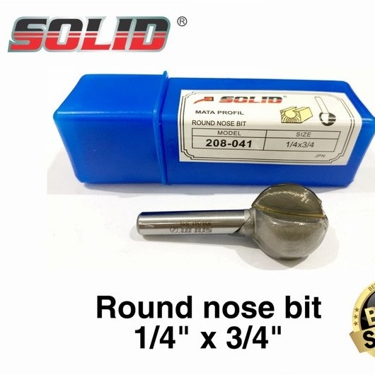 Jual Mata router mata profil 208-041 SOLID Round nose ball cutting bits ...
