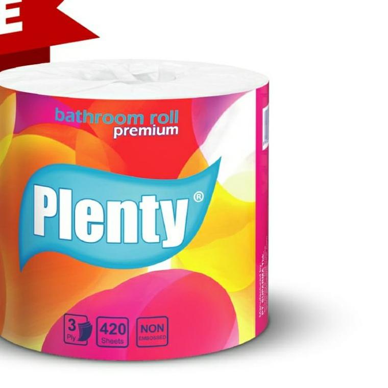 Jual Plenty® Bathroom Tissue Premium Roll Single Pack Buy 1 Get 1 ...