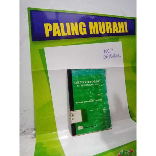 Jual Buku oerip soemohardjo letnan jenderal TNI | Shopee Indonesia