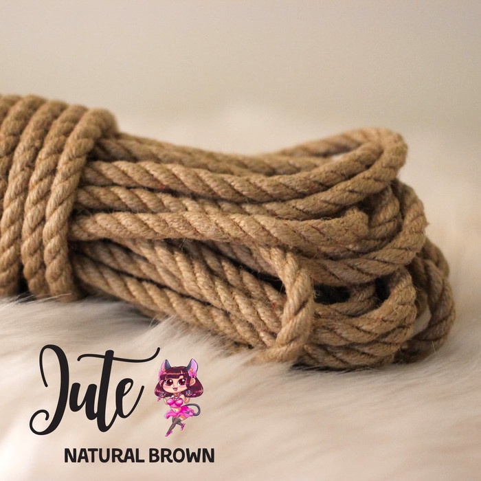 Jual NKMM Tali Natural Jute Shibari Kinbaku 10 meter Treatment Neko ...