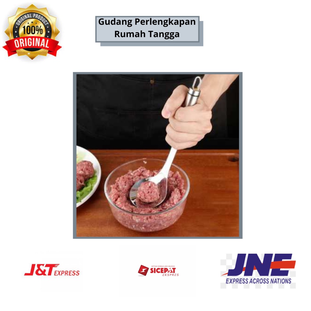 Jual Alat Cetakan Bakso Baso / Sendok Cetakan Bakso / Alat Buat Bakso ...