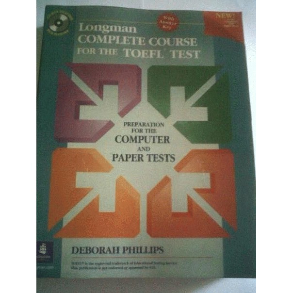 Jual Longman Complete Corse For Toefl test: Computer and Paper Test ...