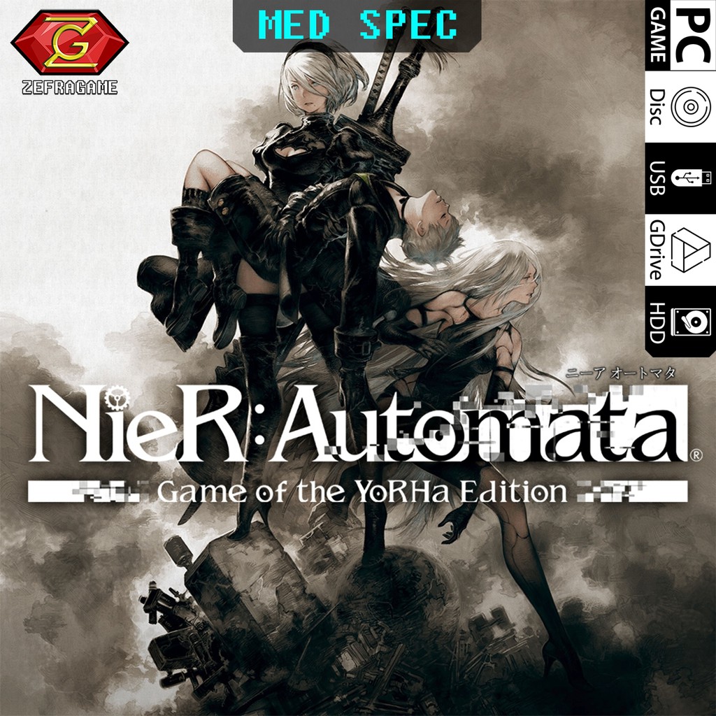 Jual NIER AUTOMATA Game of the YoHRa Edition ENG & JPN Voice PC Full ...