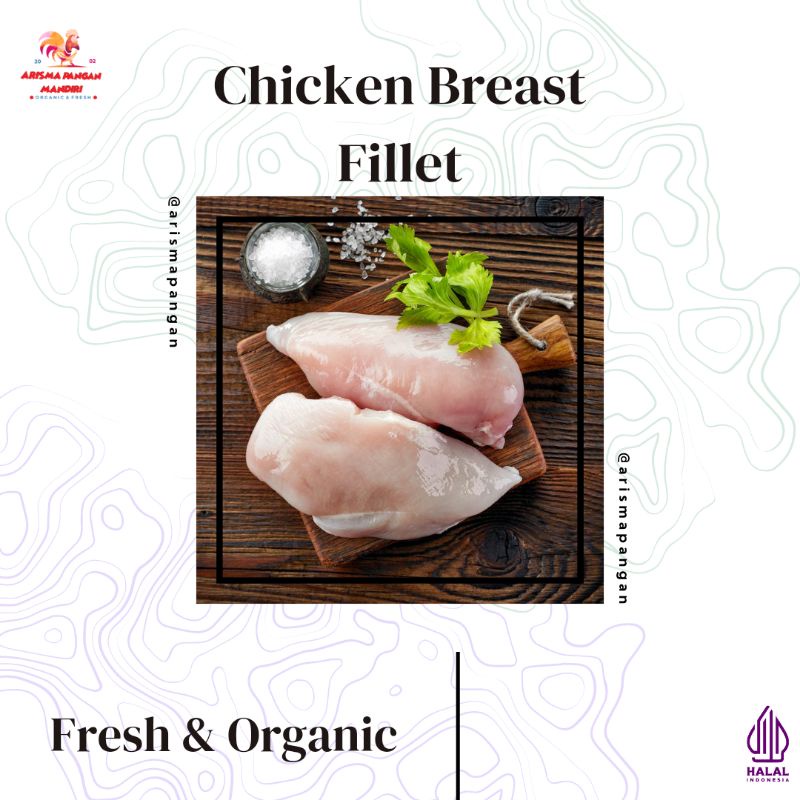 Jual Dada Ayam Fillet / Chicken Breast Boneless | Shopee Indonesia