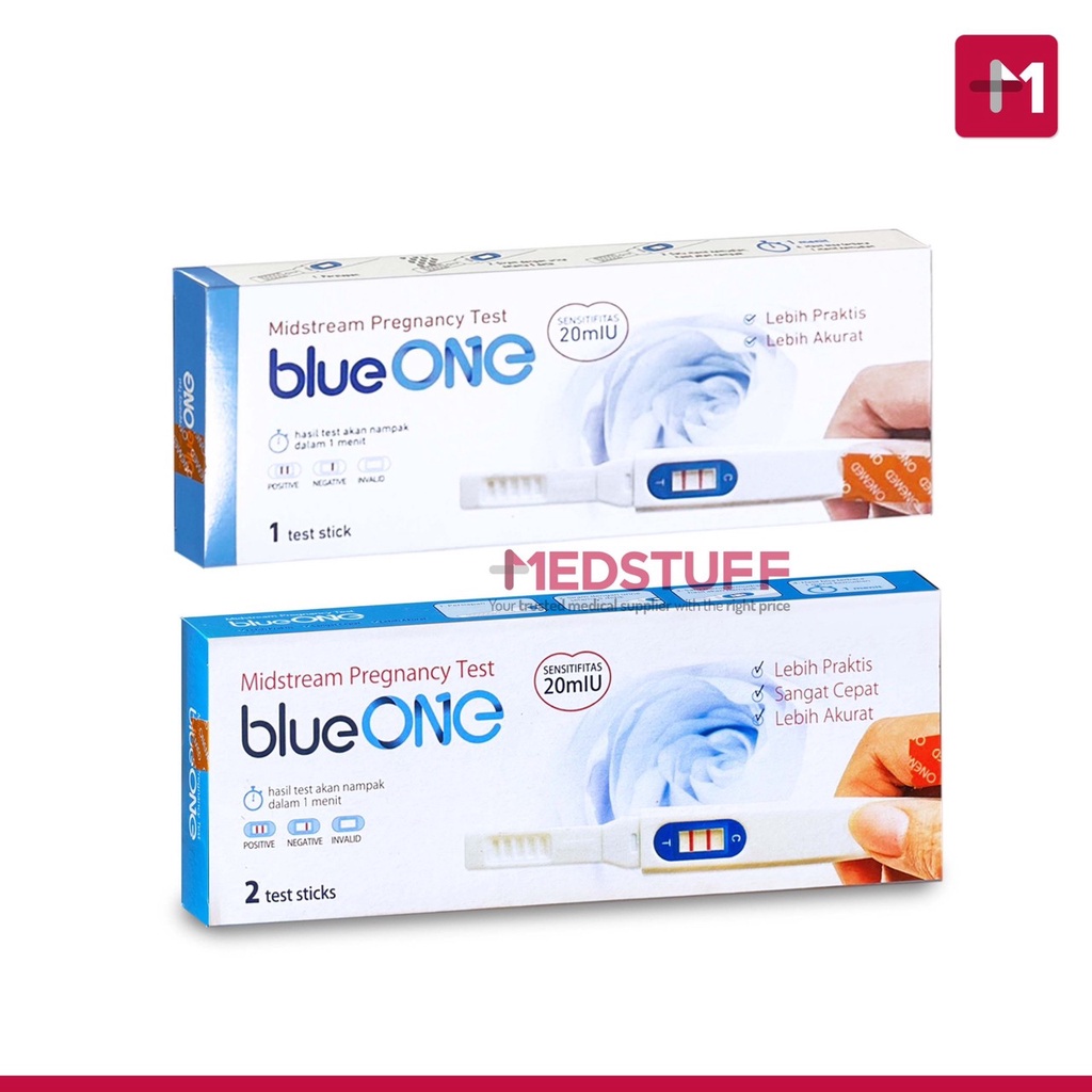 Jual Tes Hamil Blue One Midstream Pregnancy Test | Shopee Indonesia