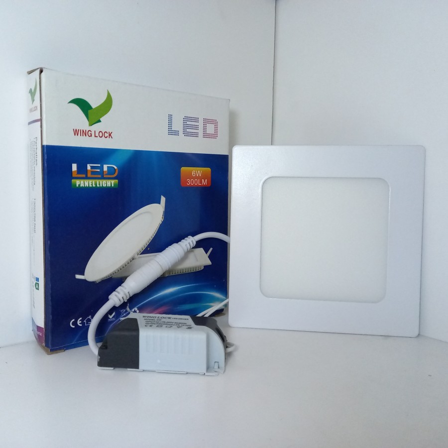 Jual LAMPU DOWNLIGHT LED 6 WATT PUTIH INBOW LAMPU PANEL LED 6w TIPIS ...