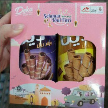 Jual Deka Wafer Roll isi 2 kaleng (125gr) | Shopee Indonesia