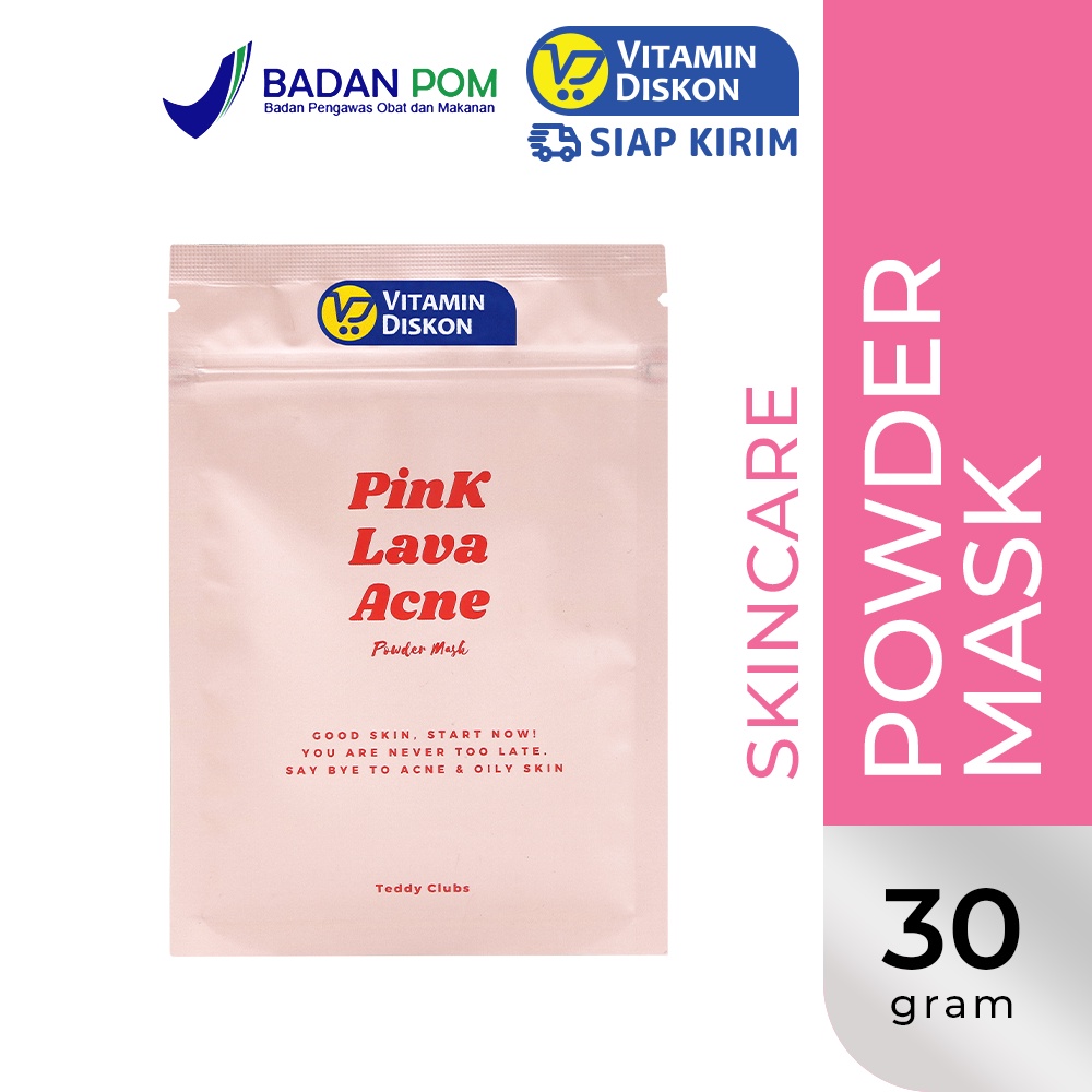 Jual TEDDY CLUBS PINK LAVA ACNE 30GR | Shopee Indonesia