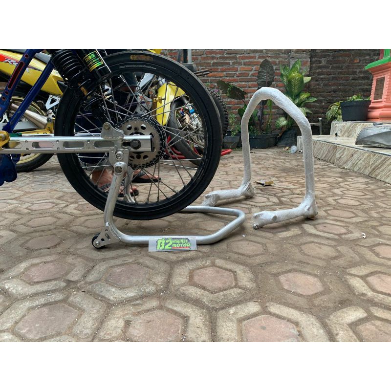 Jual padaock mini padock drag pedok motor balap padock mini almunium ...