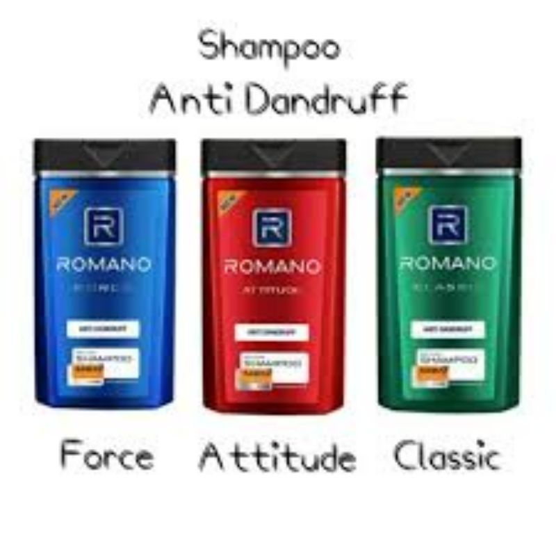 Jual Romano Deluxe Shampoo Classic / Force 170ml | Shopee Indonesia