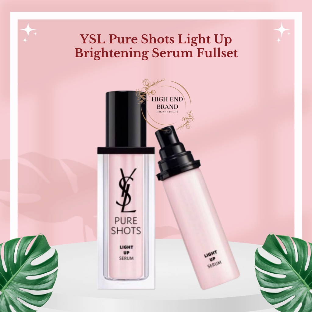 Jual YSL Pure Shots Light Up Brightening Serum Full Set / YSL Light Up ...