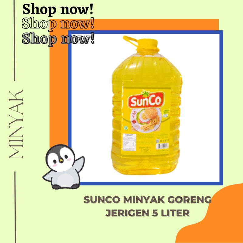 Jual Sunco Minyak Goreng Jerigen Botol 5 Liter / 5L | Shopee Indonesia