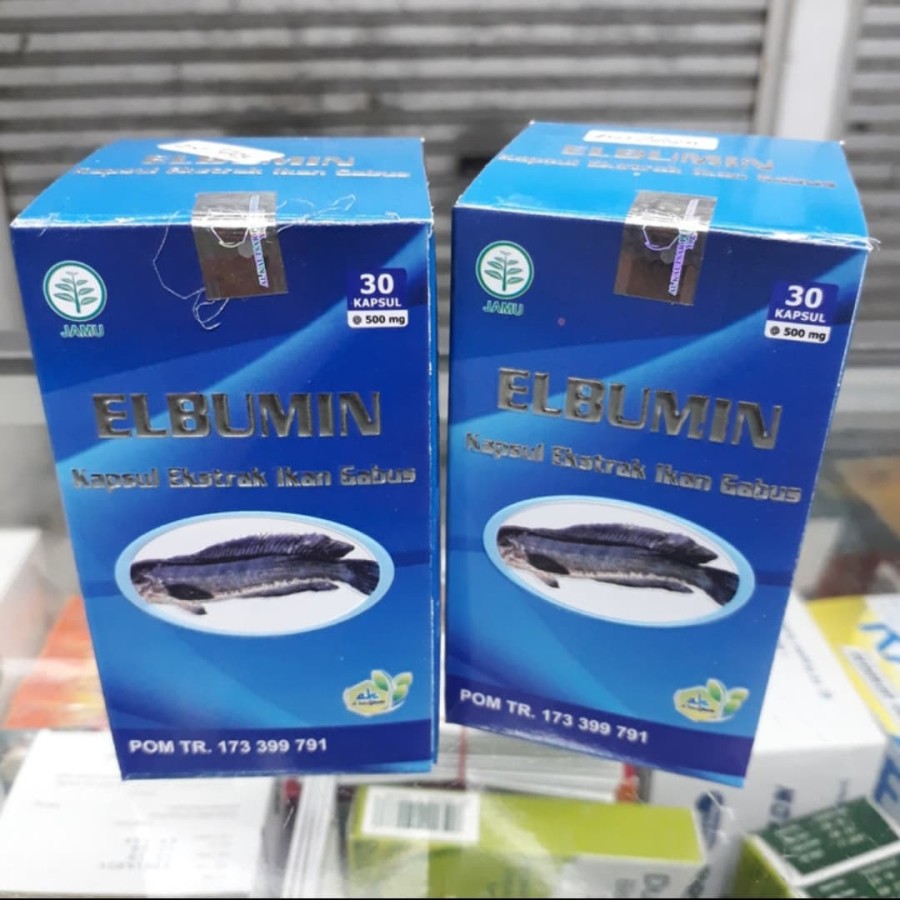 Jual Elbumin Ekstrak Ikan Gabus Ikan Haruan 30 Capsule | Shopee Indonesia