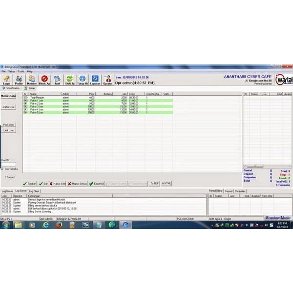Jual Software Billing Mikrotik ..1 UNLIMITED PC | Shopee Indonesia