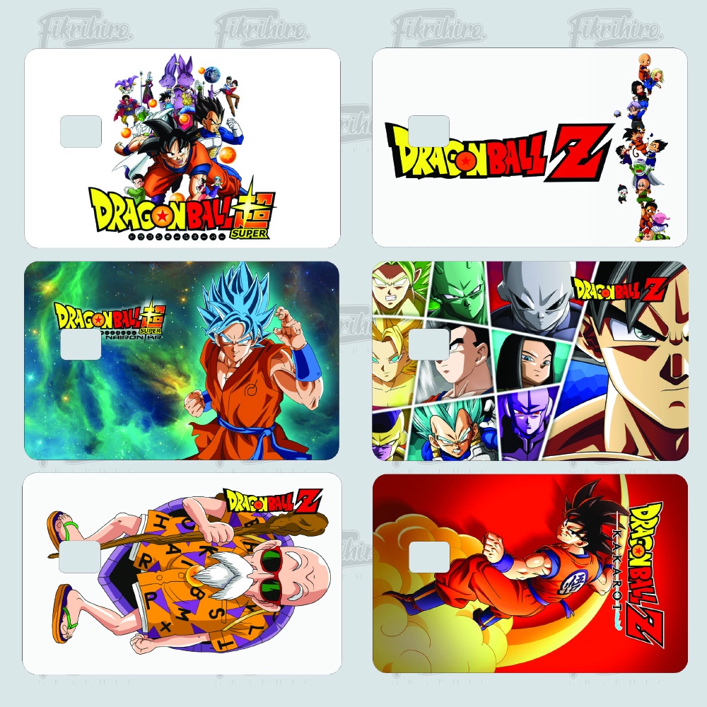 Jual Sticker Skin Card Dragon Ball - Vinyl ATM Debit Credit Emoney ...