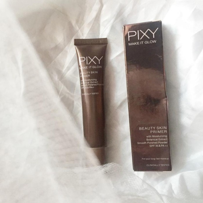 Jual PRIMER-FACE- PIXY MAKE IT GLOW BEAUTY SKIN PRIMER - PIXY BASE MAKE ...