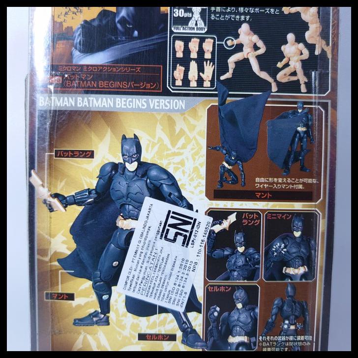 Jual Microman Batman Begins Ma-18 - Batman Takara | Shopee Indonesia