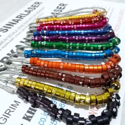 Jual ring burung perkutut, ringtanda ringkode ringkandang gelang slim ...