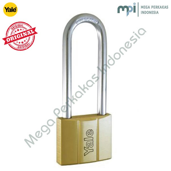 Jual GEMBOK YALE 40 mm Panjang Brass Padlock Series V140 40LS60 Murah | Shopee Indonesia