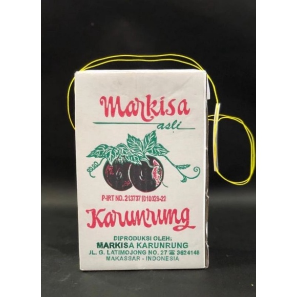 Jual MARKISA ASLI KARUNRUNG 2x500ml OLEH OLEH MAKASSAR | Shopee Indonesia