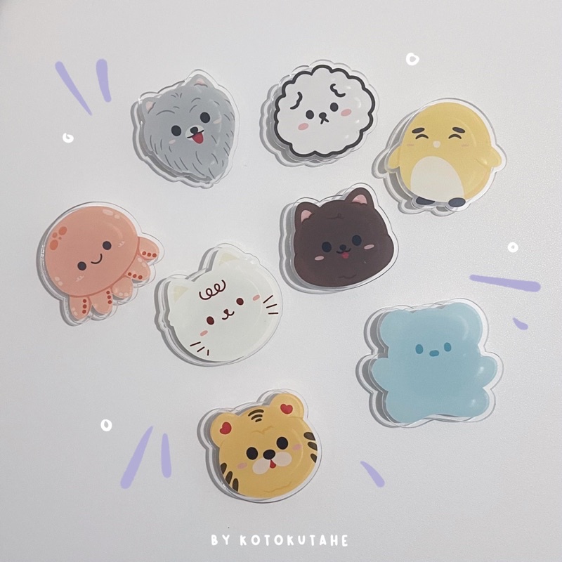 Jual KOTOKUTAHE - Animal Cute Popsocket Akrilik Handphone Vol. 2 ...