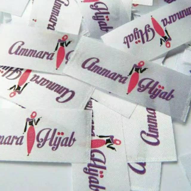 Jual Label Baju / Label Hijab / Label Woven Damask Subtitute | Shopee ...