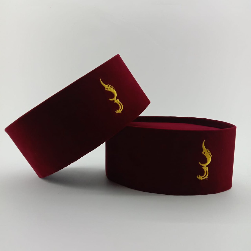 Jual Peci Merah Logo Kujang. Logo Kujang. Peci Merah. Songkok Nasional ...