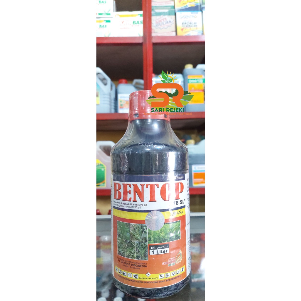 Jual BENTOP 276 SL 1L HERBISIDA KONTAK | Shopee Indonesia