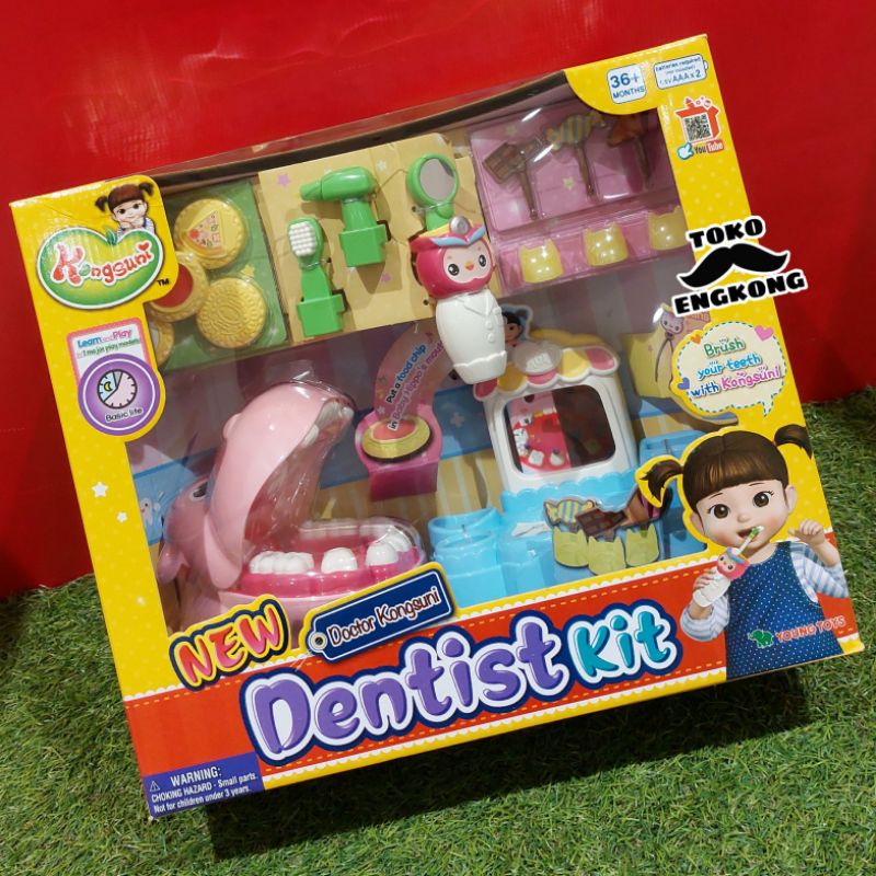 Jual KONGSUNI DENTIS KIT MAINAN DOKTER GIGI | Shopee Indonesia