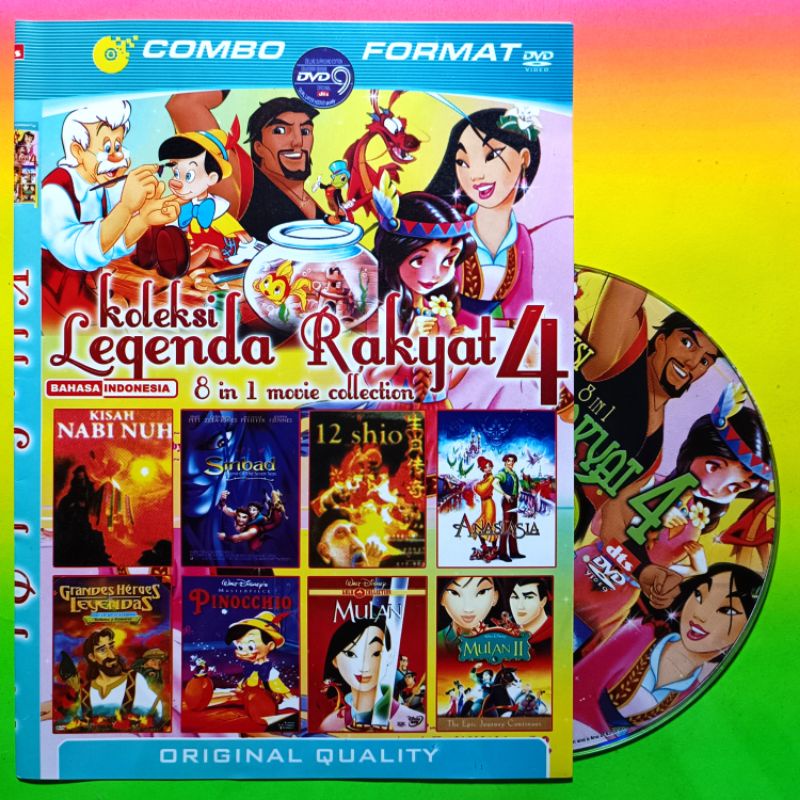 Jual KASET FILM KARTUN ANAK KOLEKSI LEGENDA RAKYAT VOLUME 4 TERBARU ...