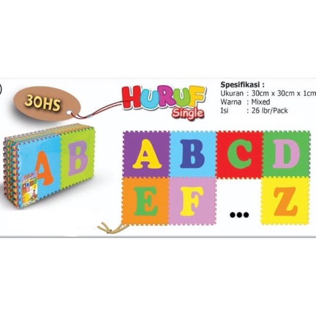 Jual Edumat Karpet Huruf Angka Alas Lantai | Shopee Indonesia