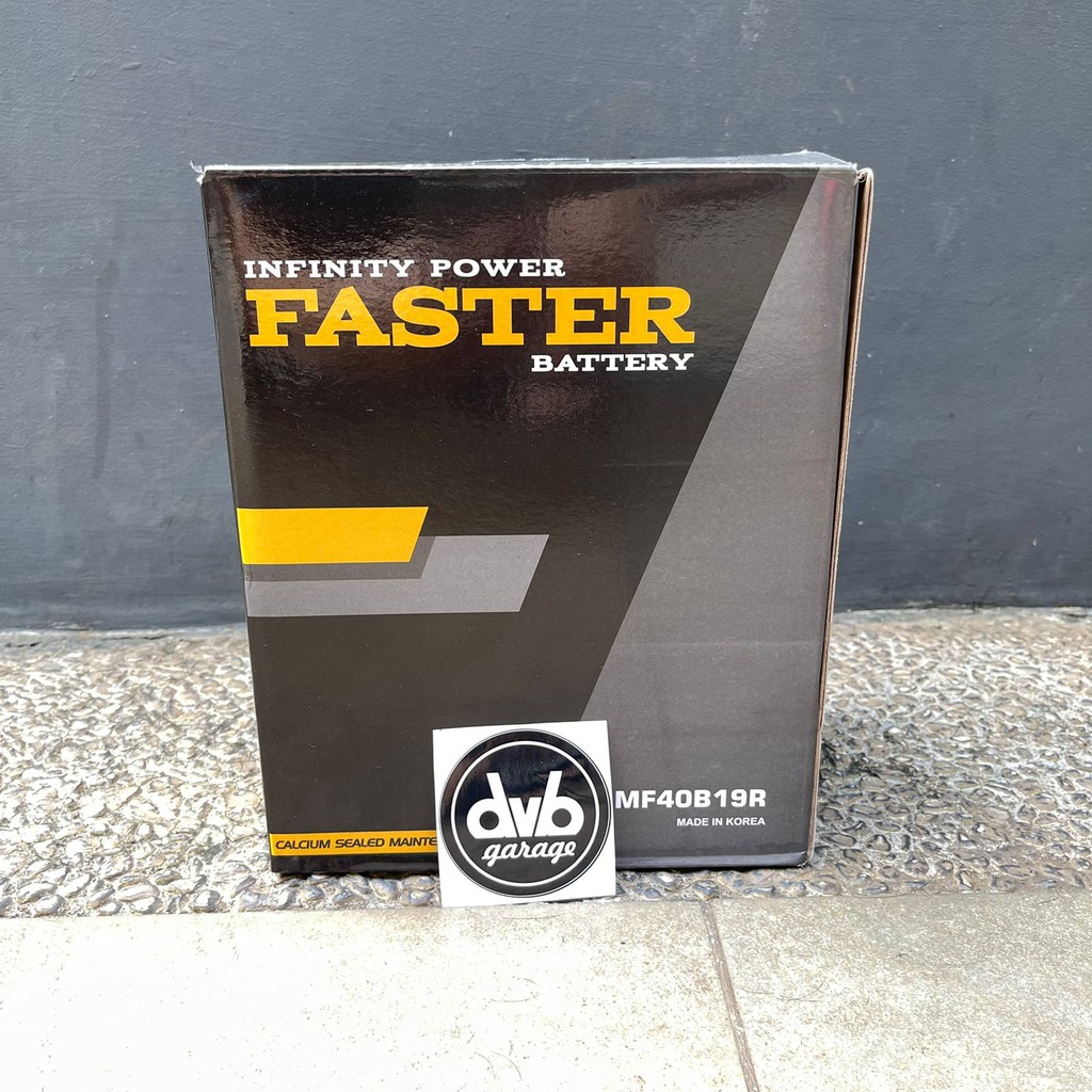 Jual AKI MF FASTER NS40Z 35AH MF40B19R - ACCU KERING BATERAI PREMIUM ...