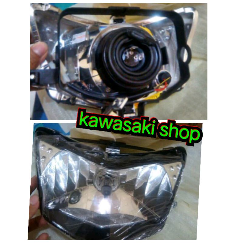 Jual Reflektor ninja rr new / lamp head ninja rr new / lampu depan ...