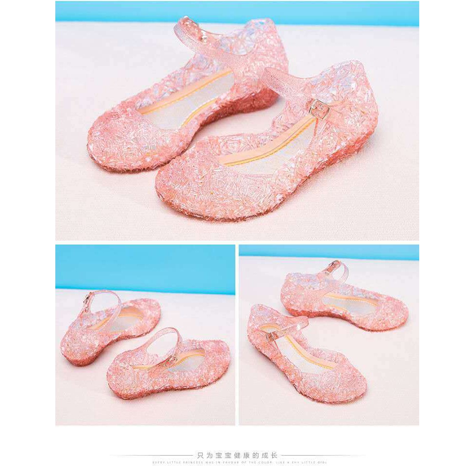 Jual Fairyland | Sepatu Jelly 25-34 Princess Cinderella Frozen ELSA ...
