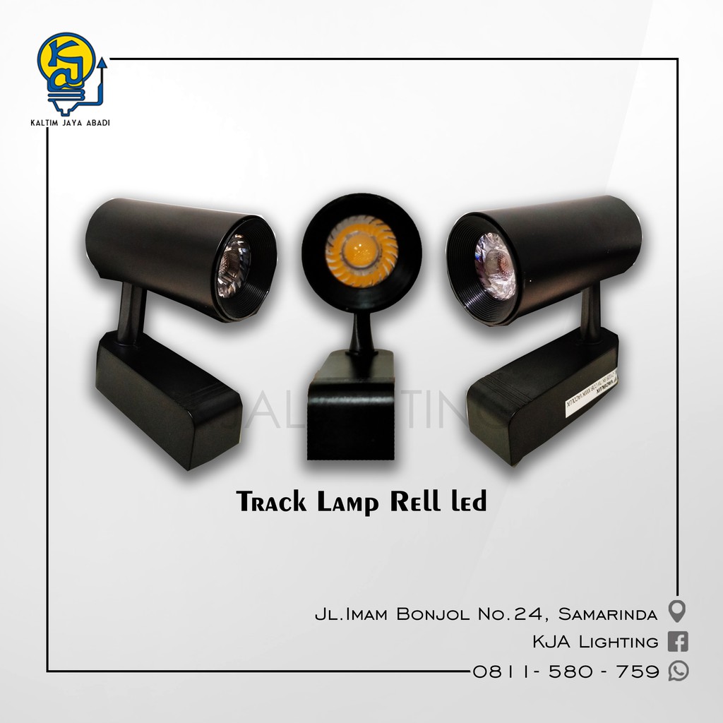 Jual Lampu Track Led Rell 7W - Led Tracklight track light Spotlight 7 ...