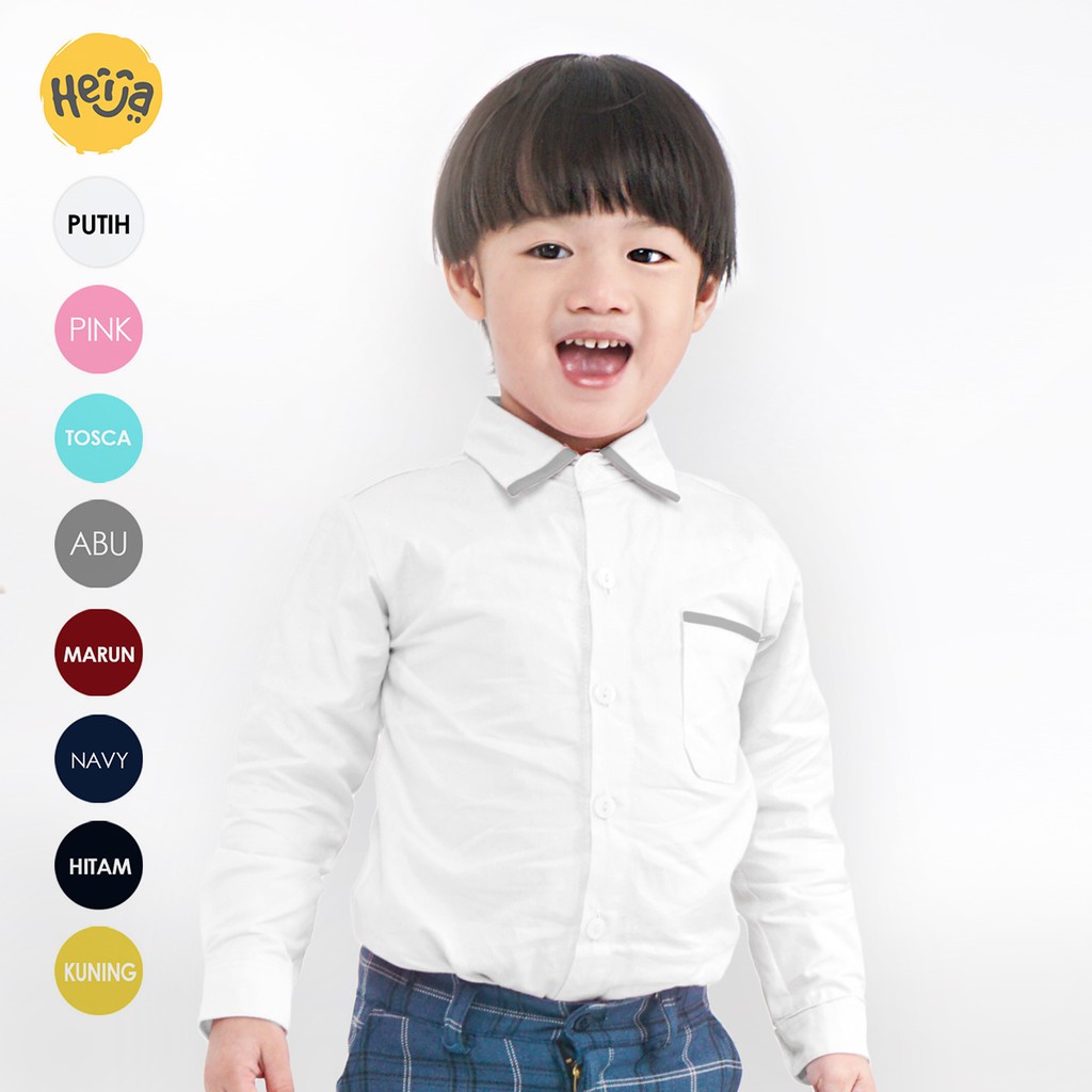 Jual Kemaja Anak Laki Laki Baju Atasan Anak Cowok Kekinian Lengan ...
