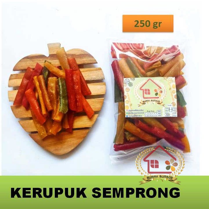 Jual (250 gr) KERUPUK IMPALA KERUPUK SEMPRONG Pipa Plompong Kerupuk ...