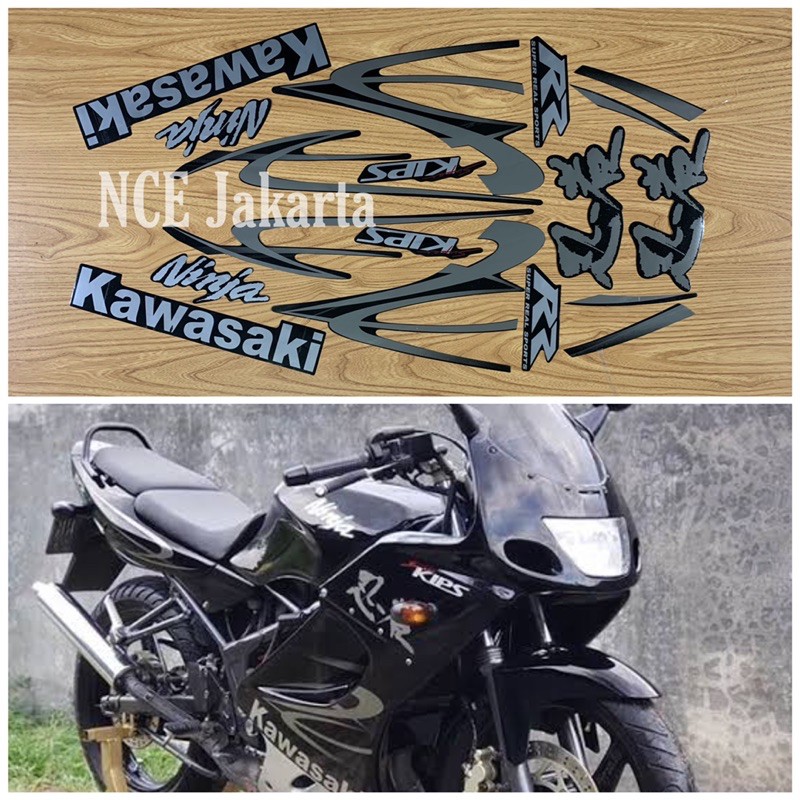 Jual STIKER STRIPING NINJA RR OLD 2011 HITAM | Shopee Indonesia