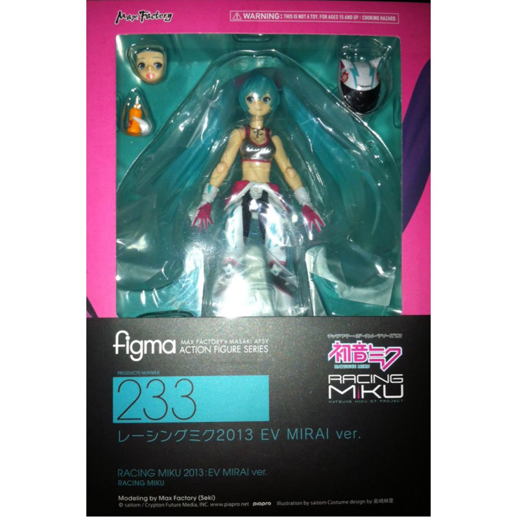 Jual Figma 233 Racing Hatsune Miku 2013: EV MIRAI ver. Max Factory | Shopee Indonesia