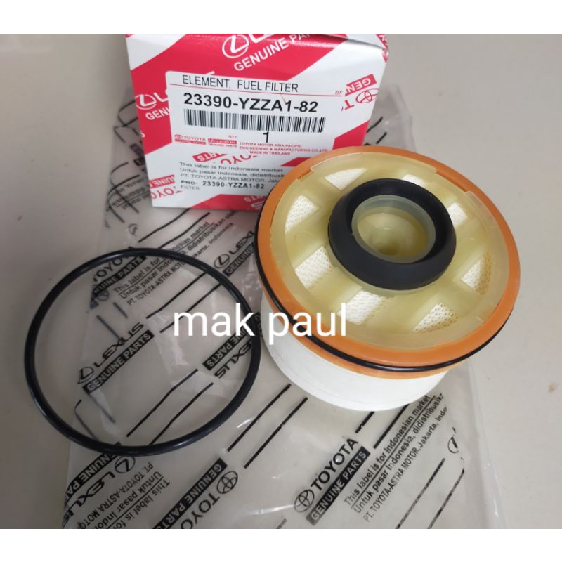 Jual filter solar INNOVA FORTUNER HILUX diesel ORIGINAL TOYOTA | Shopee ...