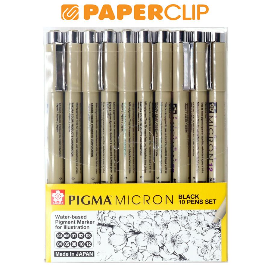 Jual BALLPOINT SAKURA PIGMA XSDK-10A SET 10 | Shopee Indonesia