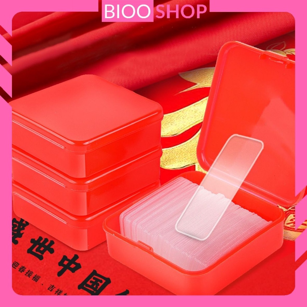 Jual Double Tape Plastik isi 60pcs Kuat Sticker Plastik Dekorasi Rumah ...